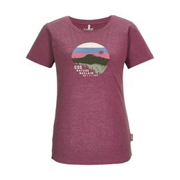 G.I.G.A. by Killtec G.I.G.A. DX BY KILLTEC T-Shirt &raquo;GS 104 WMN TSHRT&laquo; dunkelros&eacute; 34 34 Damen T-Shirt mit Rundhalsausschnitt