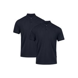 DANISH ENDURANCE Poloshirt Herren Baumwolle, marine