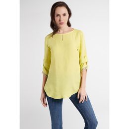 Eterna Longbluse »REGULAR FIT« gelb 34 34 Ohne Kragen