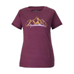 Killtec T-Shirt &raquo;KOS 34 WMN TSHRT&laquo; aubergine 34 34 Damen Funktions T-Shirt