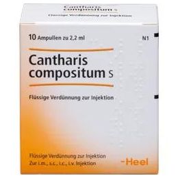 Heel Cantharis Compositum S Ampullen 10 St