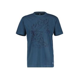 Lerros T-Shirt »Herren-T-Shirt mit Brust-Print« STORM BLUE 5XL 5XL Motto-Print auf der Brust
