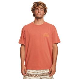 Quiksilver T-Shirt »Natural Vibe« Baked Clay XXL XXL Umweltfreundliches Material:...