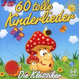 60 tolle Kinderlieder (2 CDs) - Kiddy Club. (CD)