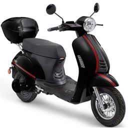 Luxxon E-Motorroller E3000, 3000 W, 45 km/h, schwarz