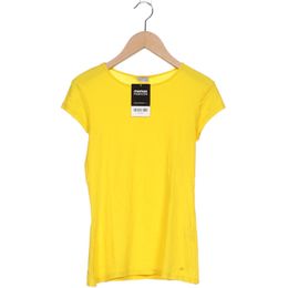 hessnatur Damen T-Shirt, gelb, Gr. 34
