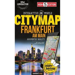 High 5 Edition Interactive Mobile CITYMAP Frankfurt am Main, Karte (im Sinne von Landkarte)