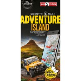 IHigh 5 Edition Interactive Mobile ADVENTUREMAP Island, Karte (im Sinne von Landkarte)