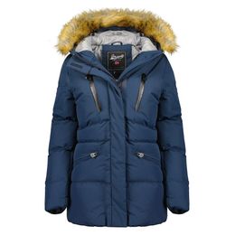 Geographical Norway Parka "Crown" in Dunkelblau - M
