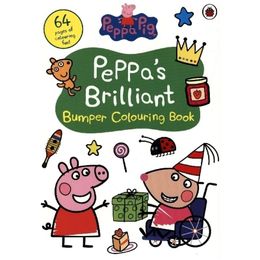 Peppa Pig: Peppa's Brilliant Bumper Colouring Book - Peppa Pig, Kartoniert (TB)
