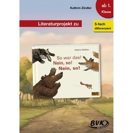 Literaturprojekt zu So war das! Nein, so! Nein, so! - Kathrin Zindler, Geheftet