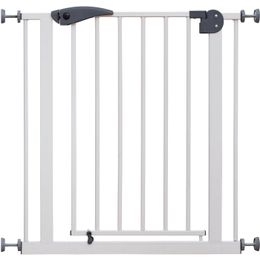 BABYGO Türschutzgitter Safety Gate, weiß, auch als Treppenschutzgitter verwendbar; Made in Europe, weiß