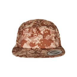 Flexfit Snapback Cap Flexfit Unisex Digital Camo Jockey Cap, beige