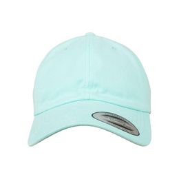 Flexfit Snapback Cap Flexfit Unisex Peached Cotton Twill Dad Cap, blau