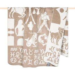 Wohndecke ZODIAC, Pad, Made in Europe, beige