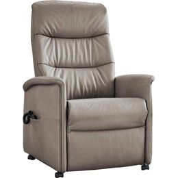 himolla Relaxsessel himolla 9051, in 3 Sitzhöhen, manuell oder elektrisch verstellbar, Aufstehhilfe, braun