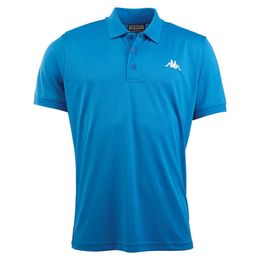 Kappa Poloshirt - aus pflegeleichtem, schnelltrocknenden Polyester, blau