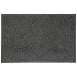 Fußmatte Original Uni, wash+dry by Kleen-Tex, rechteckig, Höhe: 7 mm, Schmutzfangmatte, rutschhemmend, In- und Outdoor geeignet, waschbar, grau