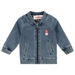 Vingino - Sweat-Jacke OLIVIER BABY in mid blue wash, Gr.80