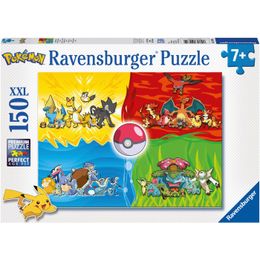 Ravensburger Puzzle Pokémon Typen, 150 Puzzleteile, Made in Germany; FSC® - schützt Wald - weltweit, bunt