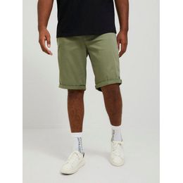 Jack & Jones PlusSize Jack & Jones PlusSize Chinoshorts JPSTBOWIE JJSHORTS SOLID SA SN PLS, grün