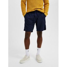 Selected Homme Chinoshorts SLHREGULAR-BRODY SUN SHORTS NOOS, blau