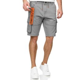 INDICODE Cargoshorts INPearl, grau