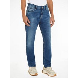 Tommy Jeans Straight-Jeans RYAN RGLR STRGHT im 5-Pocket-Style, blau
