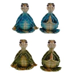 formano Dekofigur formano 4er Set Dekofigur Yoga Schildkröte Harry