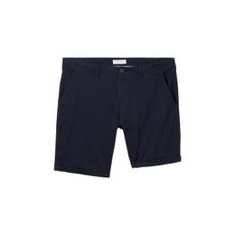 Tom Tailor Herren Plus - Chino Shorts, blau, Uni, Gr. 46