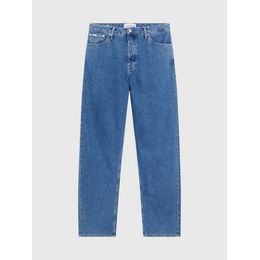 Calvin Klein Jeans Mom-Jeans MOM JEAN mit Markenlabel, blau