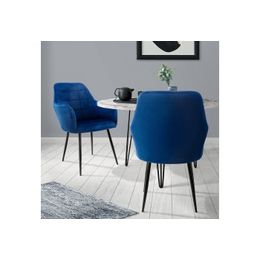 ML-Design Stuhl Esszimmerstühle Küchenstühle Polsterstühle Wohnzimmerstühle (2er Set