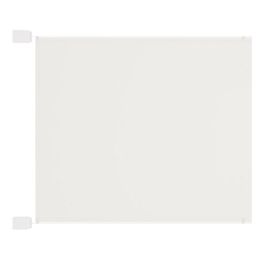 vidaXL Senkrechtmarkise Senkrechtmarkise Weiß 100x1000 cm Oxford-Gewebe