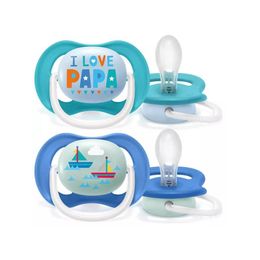 Philips Avent SCF080/03 Ultra Air Pacifier 2-pack assorted colors