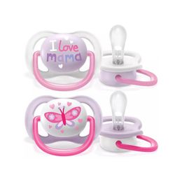 Philips Avent SCF080/02 Ultra Air Pacifier 2-pack assorted colors