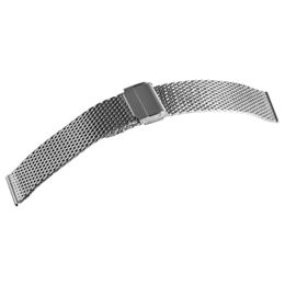 Steinmeister Uhrenarmband MB0017 Milanese Uhrenarmband Mesh silber 18