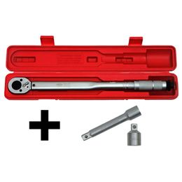 Famex 10886 Drehmomentschl&uuml;ssel Set 1/2" (12,5mm) 3-tlg. - 30-210 Nm