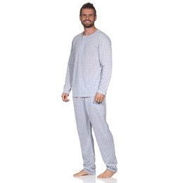 EloModa Pyjama Herren Pyjama Set Shirt & Hose Schlaf-Anzug Nachthemd