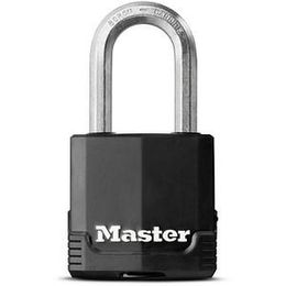 Master Lock® Vorhängeschloss M115EURDLF schwarz