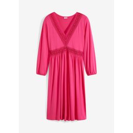 bonprix Kleid mit Spitze