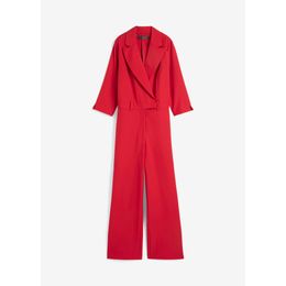 bonprix Jumpsuit mit Reverskragen