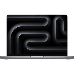 Apple MacBook Pro (2023), Notebook mit 14 Zoll Display, Apple M3 Chip, 8 GB RAM, 10-Core GPU, 1 TB SSD, Space Grau