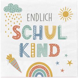 SONSTIGE Servietten SCHULKIND (BT 33x33 cm)