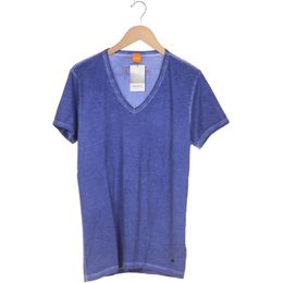 BOSS Orange Herren T-Shirt, blau, Gr. 48