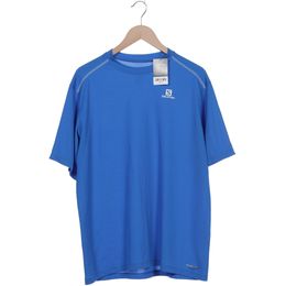 Salomon Herren T-Shirt, blau, Gr. 54