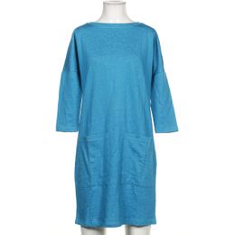 hessnatur Damen Kleid, blau, Gr. 34