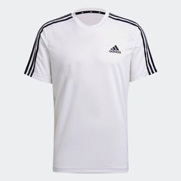 Adidas AEROREADY Designed To Move Sport 3-Streifen T-Shirt