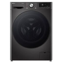 LG Waschmaschine mit 9 kg Kapazität EKK A 1400 U./Min. Platinum Black mit schwarzem Bullaugenring F4WR709YB F4WR709YB DE