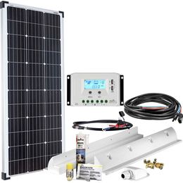 OFFGRIDTEC Solaranlage "mPremium L-100W/12V" Solarmodule baumarkt Solartechnik