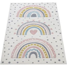 Kinderteppich Paco Home "Cosmo 964" Teppiche Gr. B/L: 160 cm x 230 cm, 16 mm, 1 St., bunt (mehrfarbig) Kinder Kinderzimmerteppiche